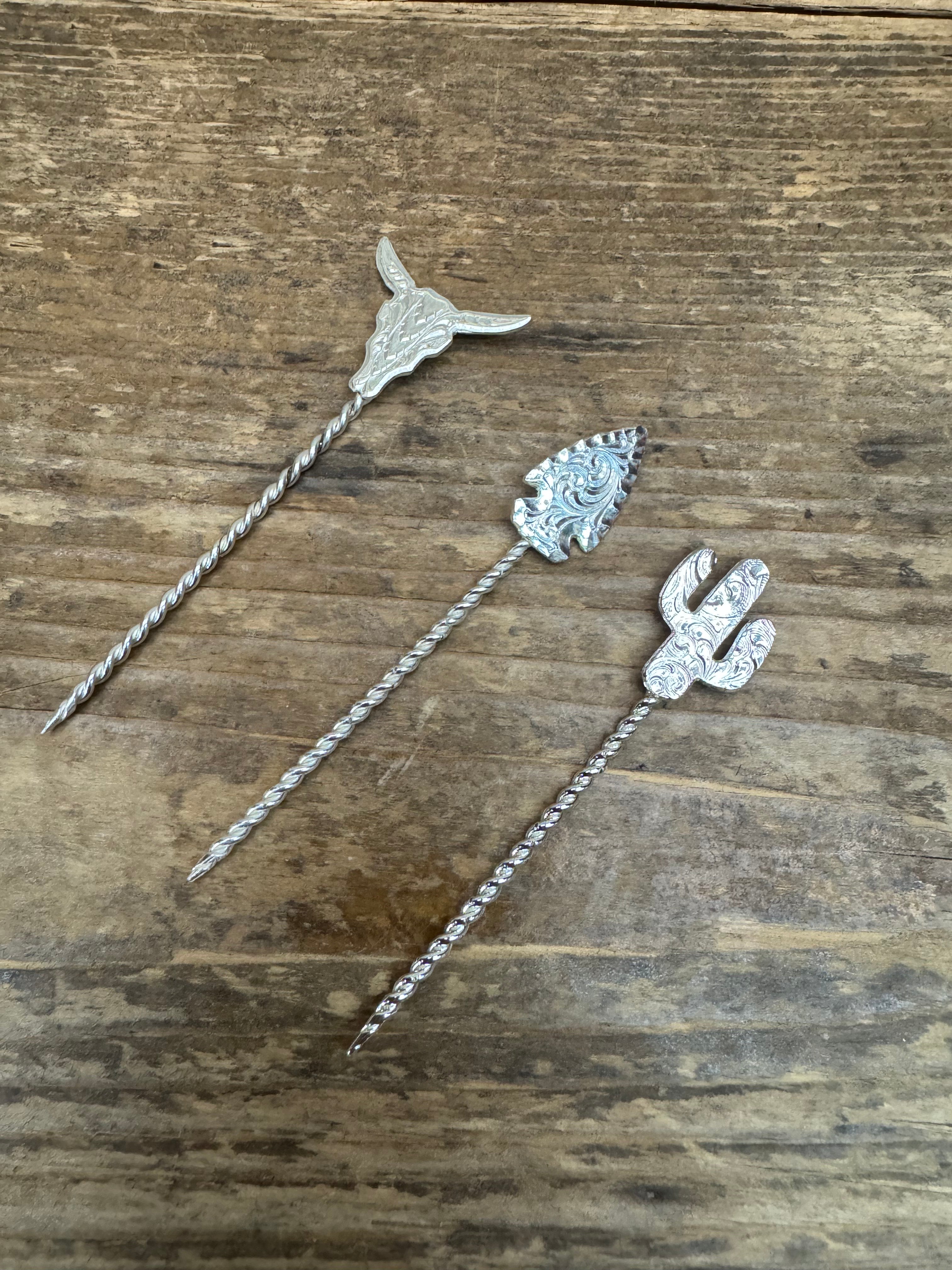 Sterling Silver Toothpick - Set of 3 – Hat Masters Wholesale