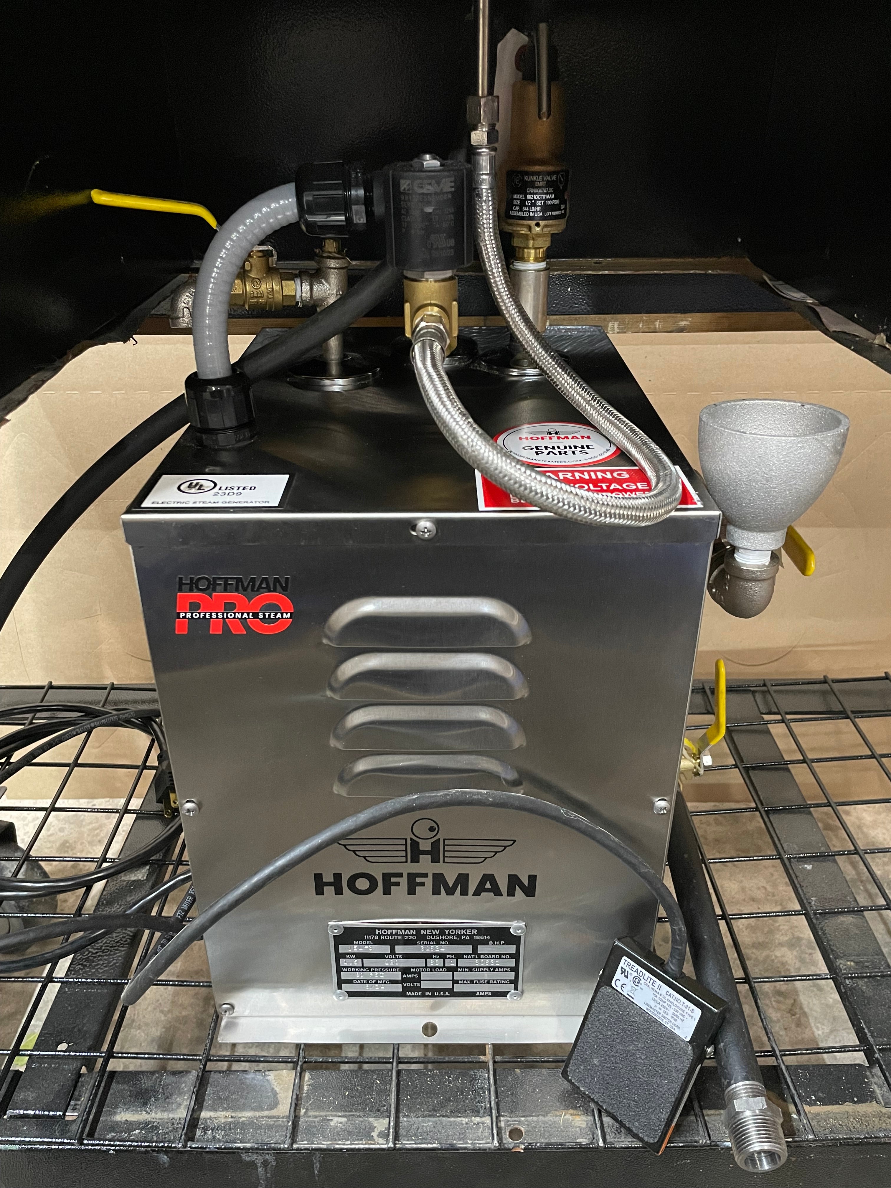 Hoffman Commercial Steamer - with Hat Shaping Head – Hat Masters Wholesale